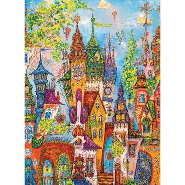 Charming Village: Red Arches | 1000 Pieces | Puzzle Master Inc