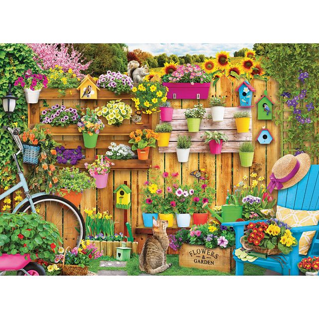 Garden Flowers | 1000 Pieces | Puzzle Master Inc