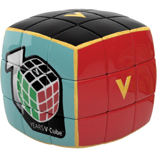 V-CUBE 3 Pillow (3x3x3): 10th Anniversary Edition | 3x3 | Puzzle Master Inc
