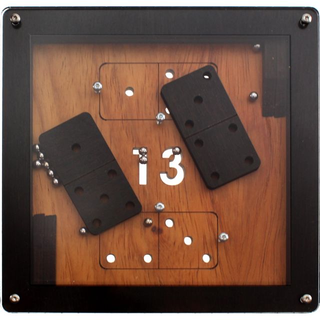 13: Domino Dexterity Puzzle | European Wood Puzzles | Puzzle Master Inc
