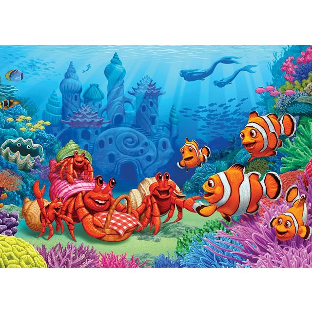 Clownfish Gathering - Tray Puzzle | Jigsaws | Puzzle Master Inc
