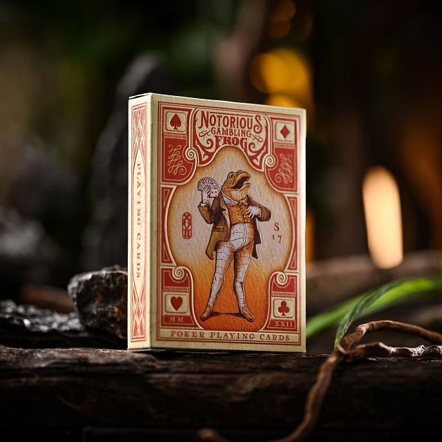 The Notorious Gambling Frog - Orange Variant | Playing Cards | Puzzle ...