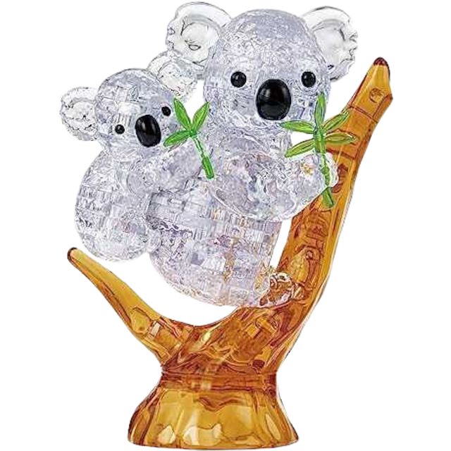 3D Crystal Puzzle Deluxe - Koala and Baby | 3D Crystal Puzzles | Puzzle ...