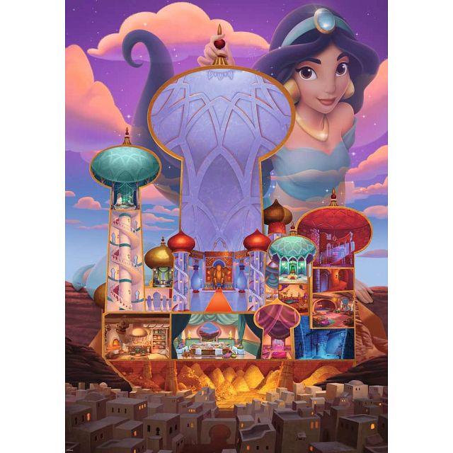 Disney Castle Collection: Jasmine | 1000 Pieces | Puzzle Master Inc