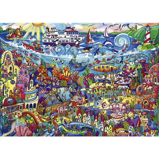 Magic Sea - Rita Berman | 1000 Pieces | Puzzle Master Inc