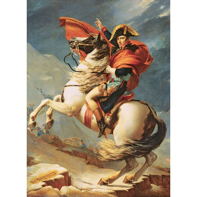 Jacques-Louis David - Napoleon Crossing the Alps | 1000 Pieces | Puzzle ...