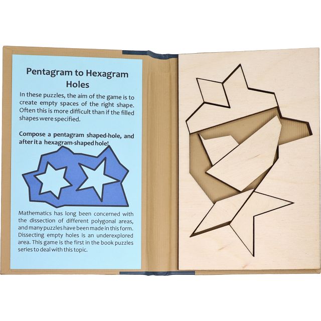 Puzzle Booklet - Pentagram to Hexagram Holes | Packing Puzzles | Puzzle ...
