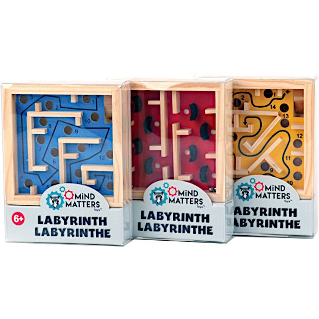 Labyrinth - Maze and Dexterity Puzzles - Set of 3 | Maze Puzzles ...