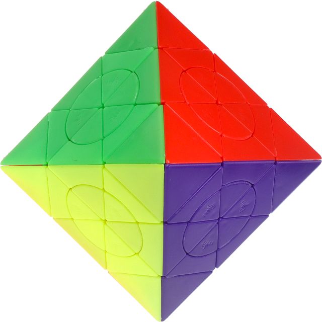 Crazy Octahedron I - Stickerless - Face Turn | Other Rotational Puzzles ...