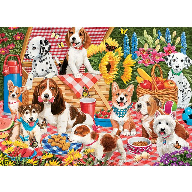 Picnic Party - Family Pieces Puzzle | Family Pieces | Puzzle Master Inc