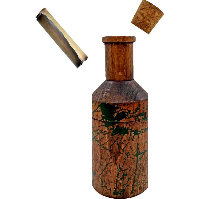Message In a Bottle - Wood | More Wood Puzzles | Puzzle Master Inc