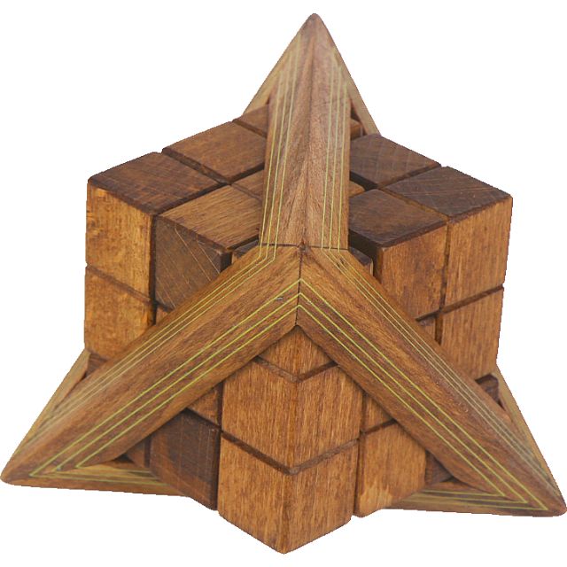 Egyptian Triglyph | More Wood Puzzles | Puzzle Master Inc