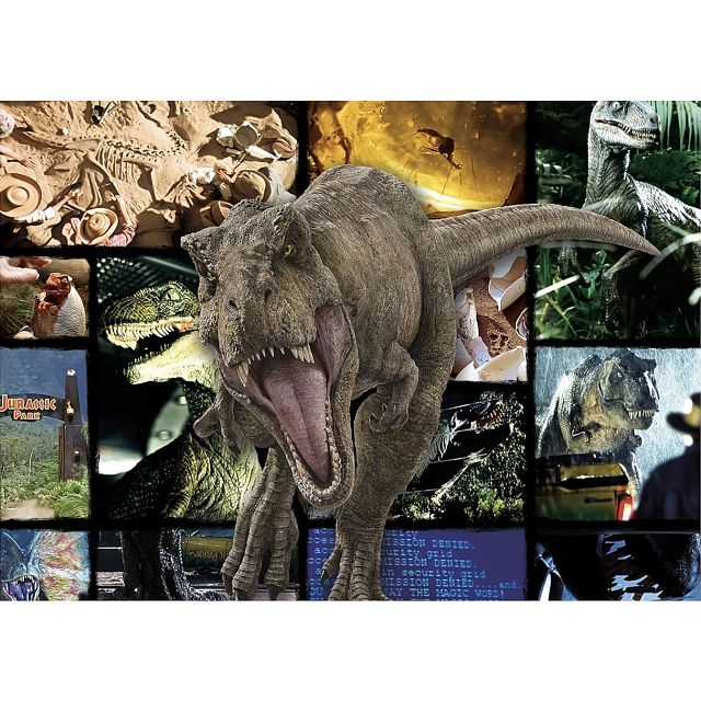 Jurassic Park Collage | 1000 Pieces | Puzzle Master Inc