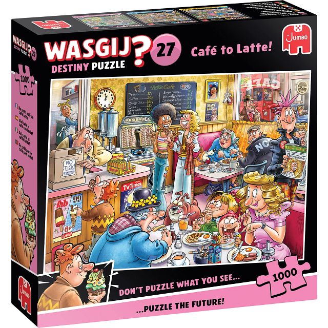 Wasgij Destiny #27: Cafe to Latte! | Wasgij | Puzzle Master Inc