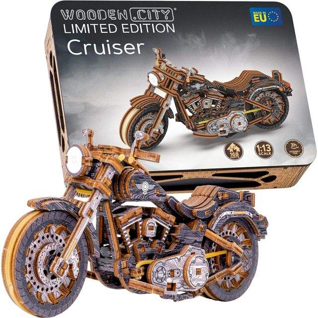 Wooden Mechanical DIY Model: Cruiser - Limited Edition | Wooden Models ...