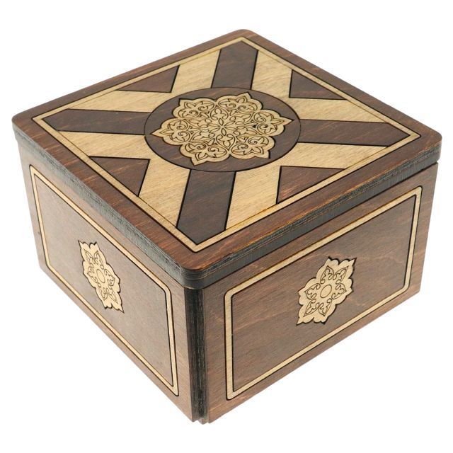 Kreuz Puzzle Box | Wooden Puzzle Boxes | Puzzle Master Inc