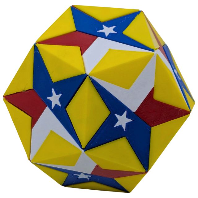 Lone Star Burr | 3D Printed Puzzles | Puzzle Master Inc