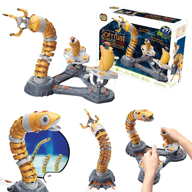 Soft Tube Robotic Arm - Omni-Directional STEM DIY Kit | Science Kits ...