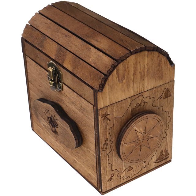 Buccaneer's Box | Wooden Puzzle Boxes | Puzzle Master Inc