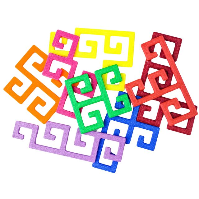Tetra Spirals | 3D Printed Puzzles | Puzzle Master Inc