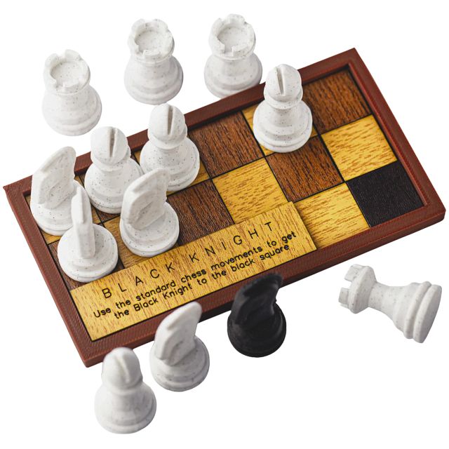 Black Knight Puzzle | 3D Printed Puzzles | Puzzle Master Inc