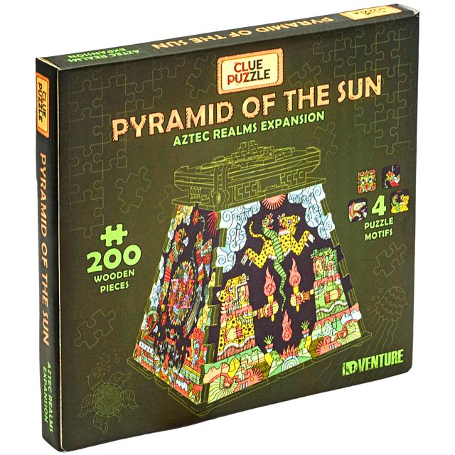 CluePuzzle Expansion: Pyramid of the Sun - Aztec Realms | Puzzle Boxes / Trick Boxes | Puzzle ...