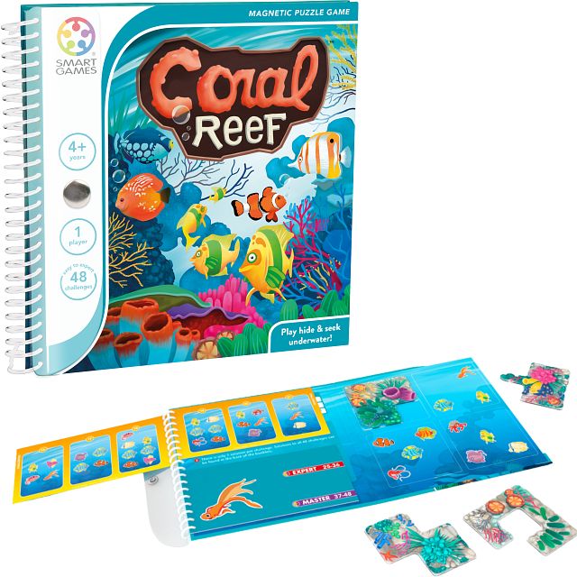 Magnetic Puzzle Game - Coral Reef | Games - Children | Puzzle Master Inc