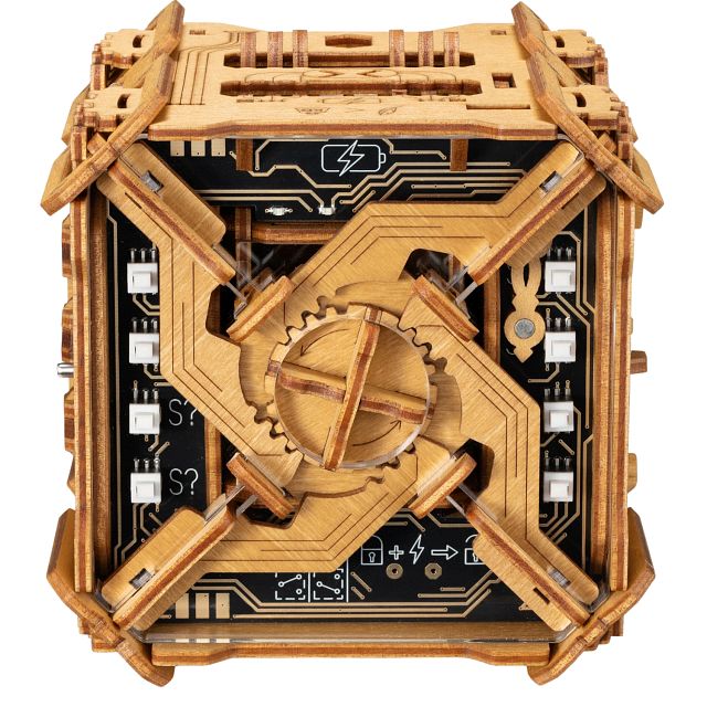 Tesla Box - Escape Room Game - Puzzle Box | Wood Puzzles | Puzzle ...
