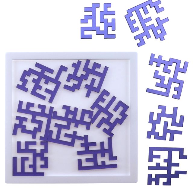 Curo - Acrylic Packing Puzzle | Acrylic Puzzles | Puzzle Master Inc