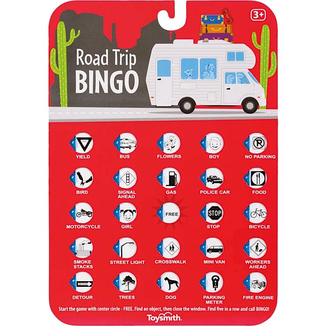 Road Trip Bingo | Games & Toys | Puzzle Master Inc
