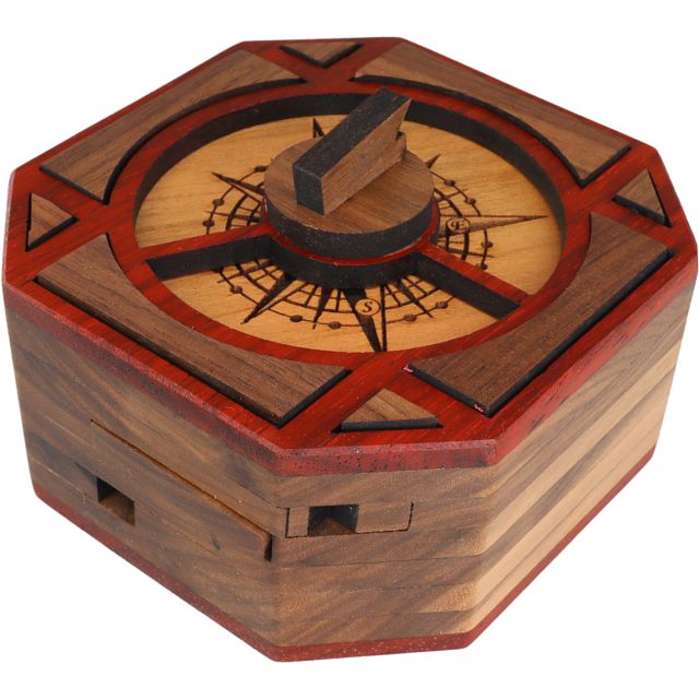 Pirate's Compass - Puzzle Box | Puzzle Boxes / Trick Boxes | Puzzle Master Inc