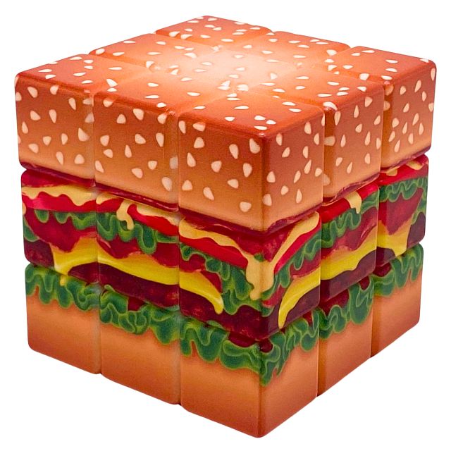 Cheeseburger 3x3x3 | Puzzle Master Cubes | Puzzle Master Inc