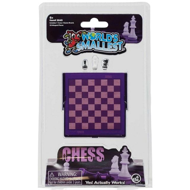 World's Smallest Chess Game | Chess Sets - Board & Pieces | Puzzle ...