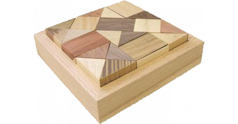 Square AC3 | European Wood Puzzles | Puzzle Master Inc