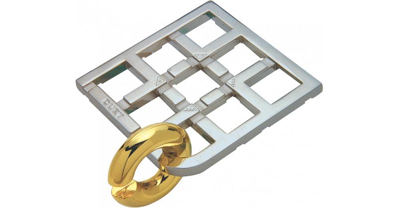 Cast Duet | Hanayama Metal Puzzles | Puzzle Master Inc