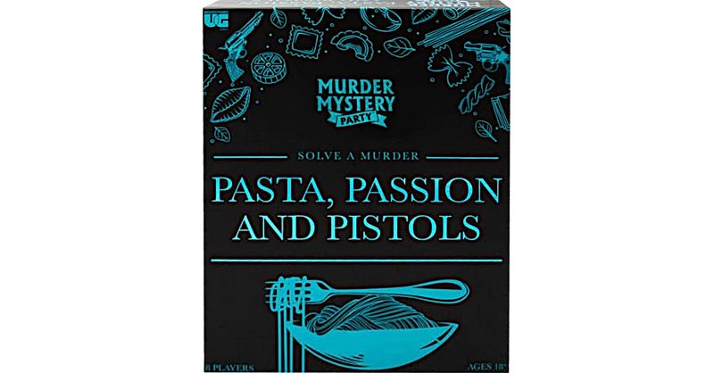 Murder Mystery Party - Pasta, Passion and Pistols | Murder Mystery ...