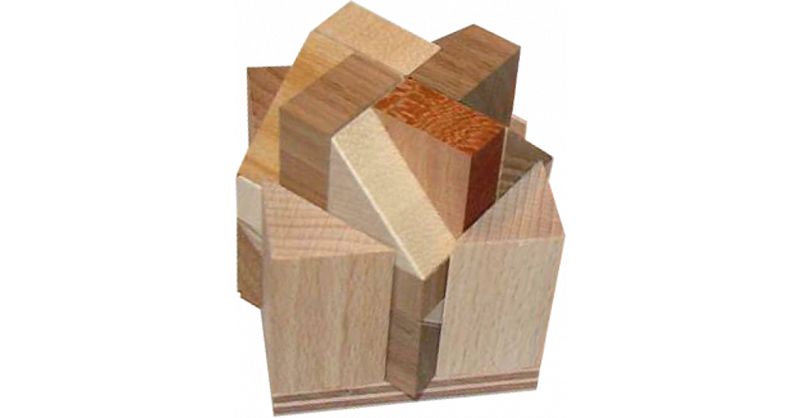 Puzzle Solution for Three Wedges - Puzzle Master Inc.