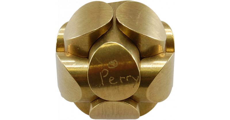 The Ball Puzzle - Brass | More Metal Puzzles | Puzzle Master Inc