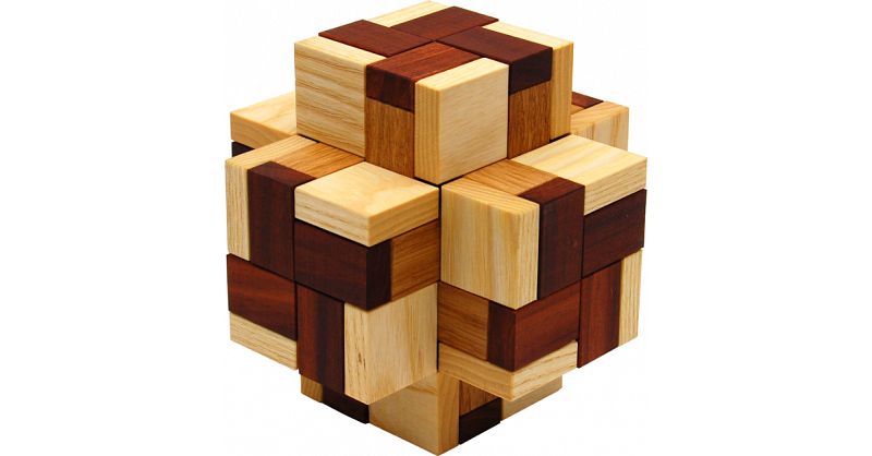 Cross Box | European Wood Puzzles | Puzzle Master Inc
