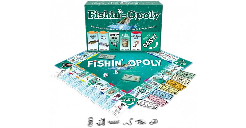 Fishin'-opoly | Family Games | Puzzle Master Inc