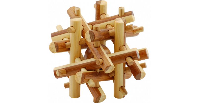 Puzzle Solution for Bamboo Wood Puzzle 8 - Puzzle Master Inc.
