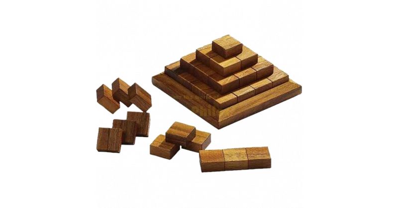 Puzzle Solution for Pyramid Steps - Puzzle Master Inc.