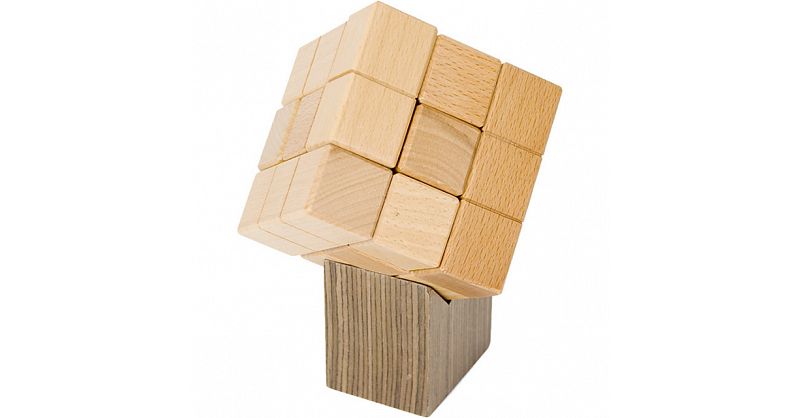 Magna Cube - Large | Wood Puzzles | Puzzle Master Inc