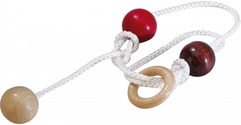 Puzzle Solution for Mini String Puzzle: Double Lock - Puzzle Master Inc.