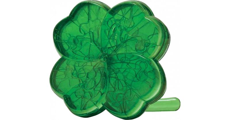 Puzzle Solution for 3D Crystal Puzzle - Clover - Puzzle Master Inc.