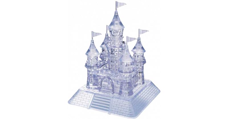 3D Crystal Puzzle Deluxe - Castle (Clear) | 3D Crystal Puzzles | Puzzle ...