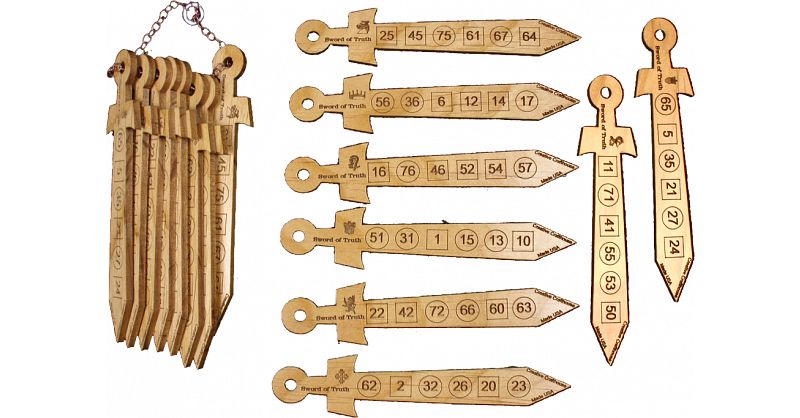 Swords of Truth | More Wood Puzzles | Puzzle Master Inc