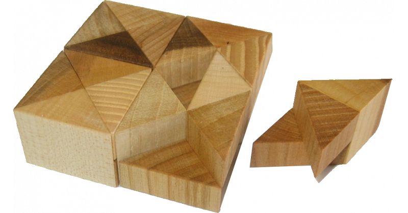 Puzzle Solution for Cuboid 1 - Without Tray - Puzzle Master Inc.