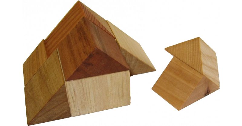 Triangle AC1 (no tray) | European Wood Puzzles | Puzzle Master Inc