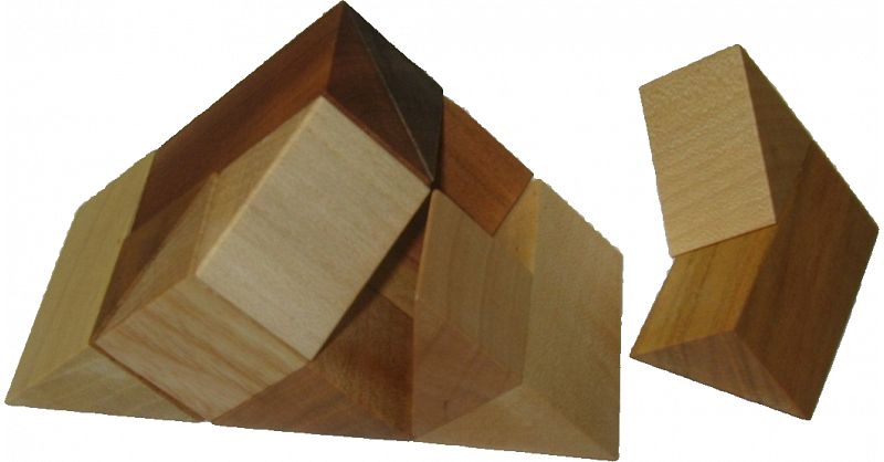 Triangle Vinco - Without Tray | Wood Puzzles | Puzzle Master Inc